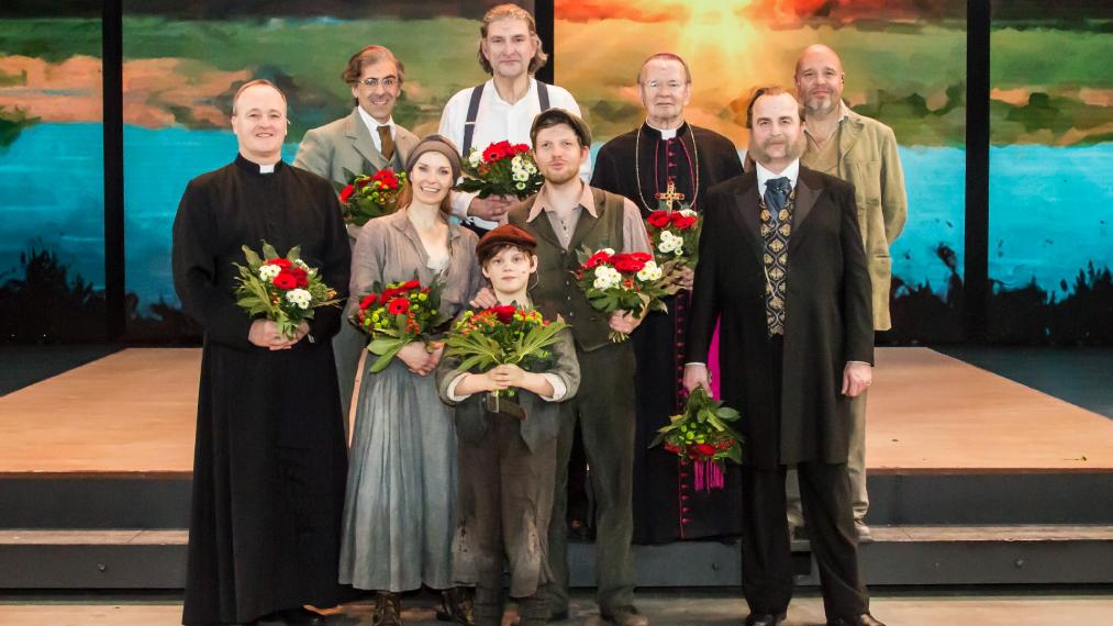 Jan Schepens is understudy van Peter Van De Velde in musical Daens ...